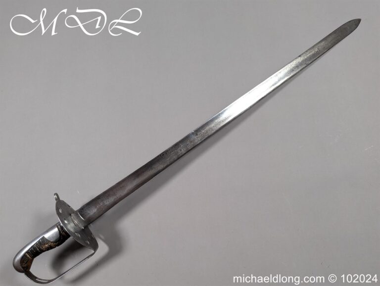 Heavy Cavalry 1796 Disk Hilt Troopers Sword – Michael D Long Ltd ...