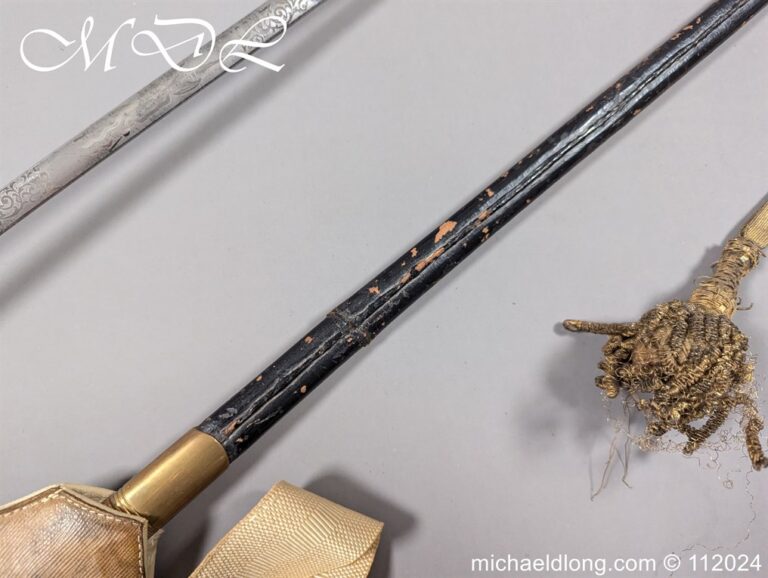 Edwardian British Court Sword – Michael D Long Ltd | Antique Arms & Armour
