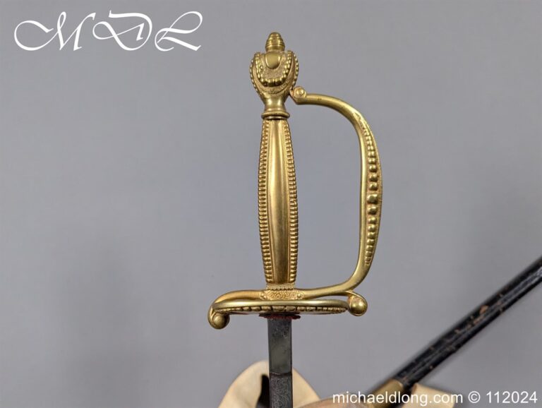 Edwardian British Court Sword – Michael D Long Ltd | Antique Arms & Armour