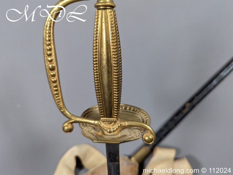 Edwardian British Court Sword – Michael D Long Ltd | Antique Arms & Armour