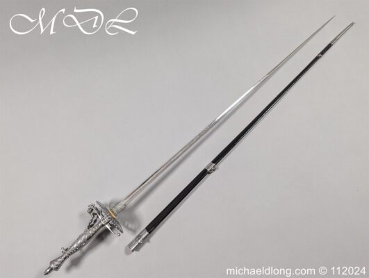 Edwardian Cut Steel Court Sword – Michael D Long Ltd | Antique Arms ...