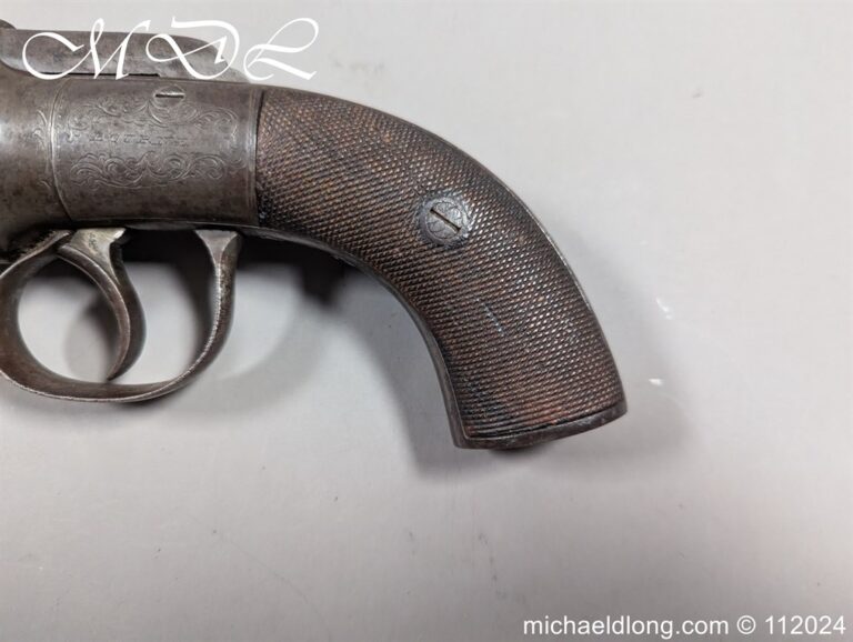 English Percussion Pepper Box Pistol – Michael D Long Ltd | Antique ...