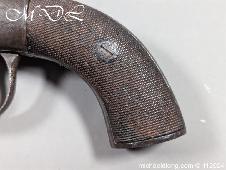 English Percussion Pepper Box Pistol – Michael D Long Ltd | Antique ...