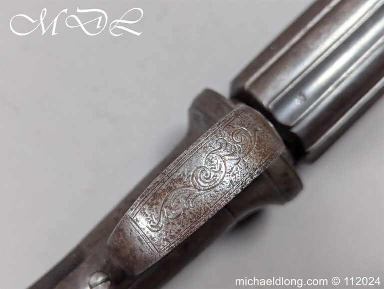 English Percussion Pepper Box Pistol – Michael D Long Ltd | Antique ...