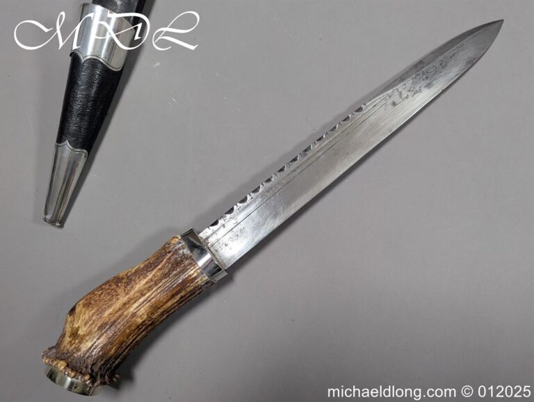 Scottish Victorian 93rd Argyll and Sutherland Highlanders Dirk – Michael D Long Ltd | Antique ...