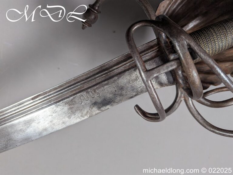 Sinclair 16th Century Saber by Anton Scheuch – Michael D Long Ltd ...
