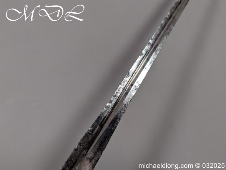 English Silver Hilt Court Sword Hallmark 1786 – Michael D Long Ltd ...