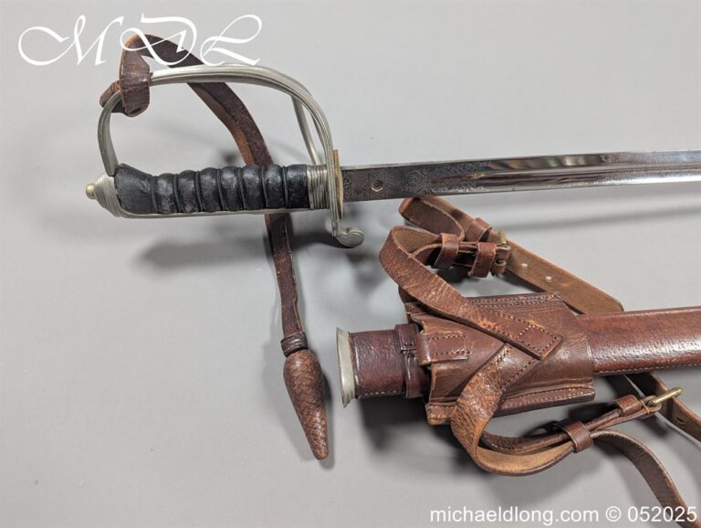 British Officers Royal Artillery Sword – General Sir Robert Mansergh ...