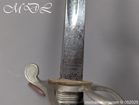 British Officers Royal Artillery Sword – General Sir Robert Mansergh ...
