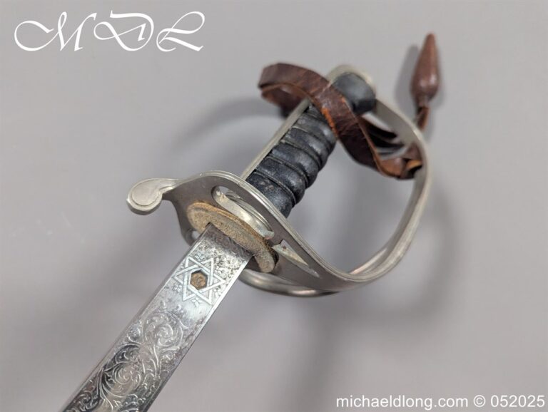 British Officers Royal Artillery Sword – General Sir Robert Mansergh ...