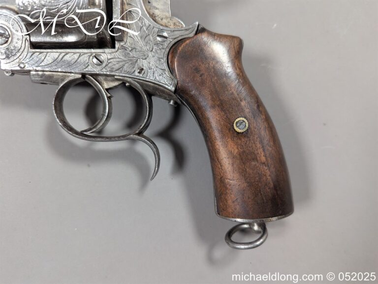 Belgian Engraved .44 Henry Rimfire Revolver of Smith and Wesson Style ...