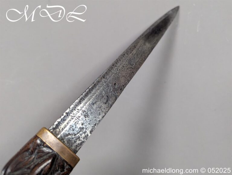 Scottish 18th Century Fighting Dirk – Michael D Long Ltd | Antique Arms ...