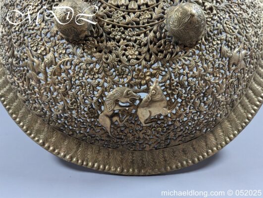 Indian Circular Brass Shield – Michael D Long Ltd | Antique Arms & Armour