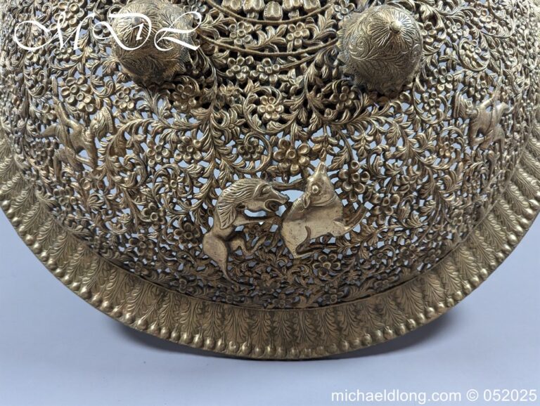 Indian Circular Brass Shield – Michael D Long Ltd | Antique Arms & Armour
