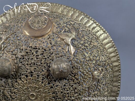 Indian Circular Brass Shield – Michael D Long Ltd | Antique Arms & Armour