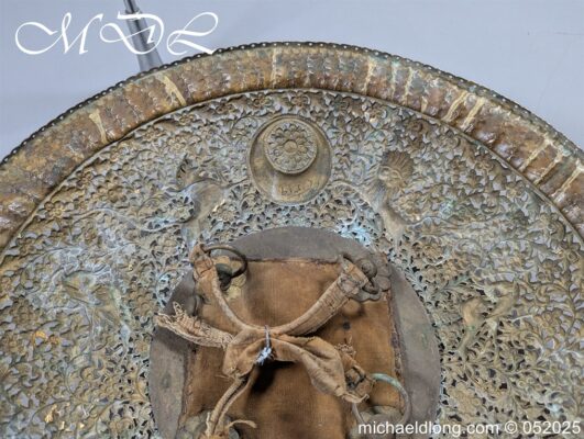 Indian Circular Brass Shield – Michael D Long Ltd | Antique Arms & Armour