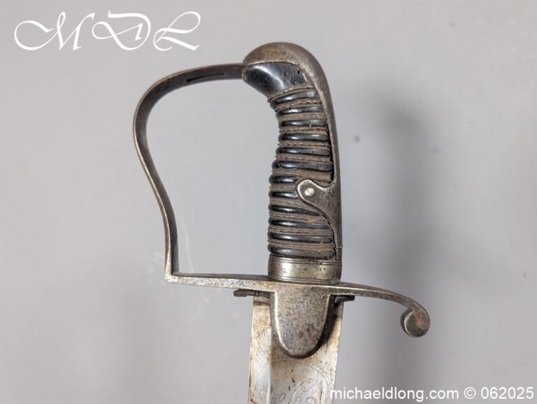 Georgian 1796 Cavalry Officers Sword by Osborn – Michael D Long Ltd ...