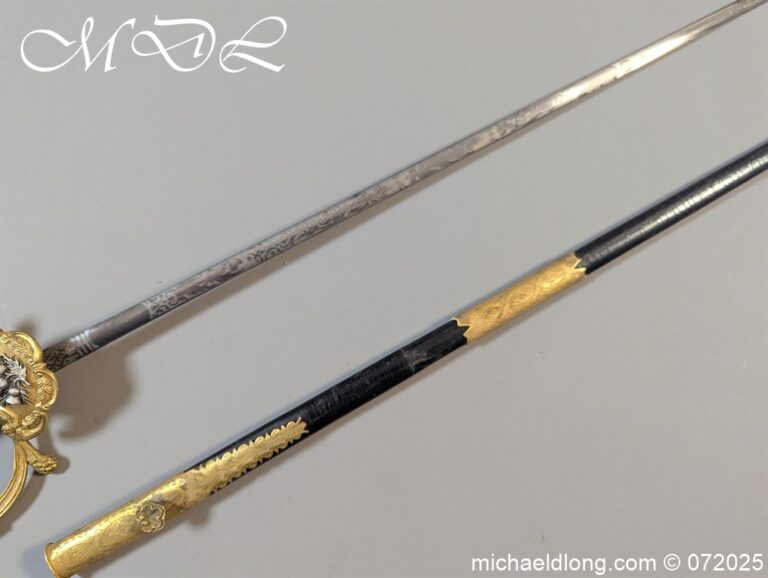 Edwardian Royal Company of Archers Sword – Michael D Long Ltd | Antique ...