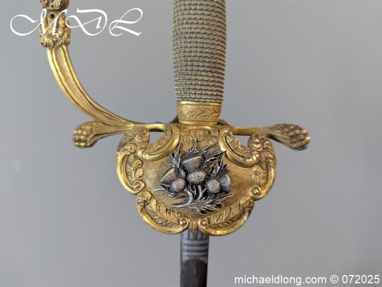 Edwardian Royal Company of Archers Sword – Michael D Long Ltd | Antique ...