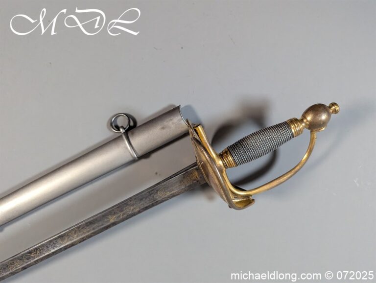 British 1796 Heavy Cavalry Sword by Wooley and Deakin – Michael D Long ...