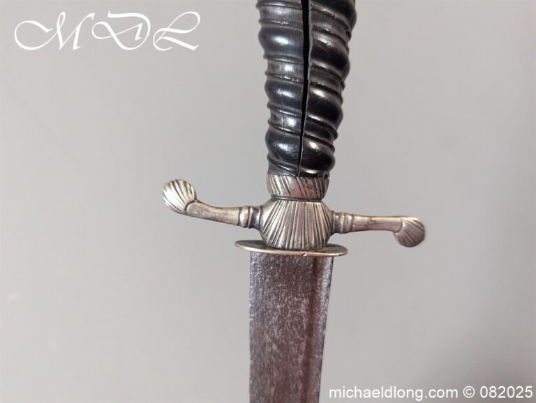 English Hunting Sword Hallmarked 1782 – Michael D Long Ltd | Antique ...