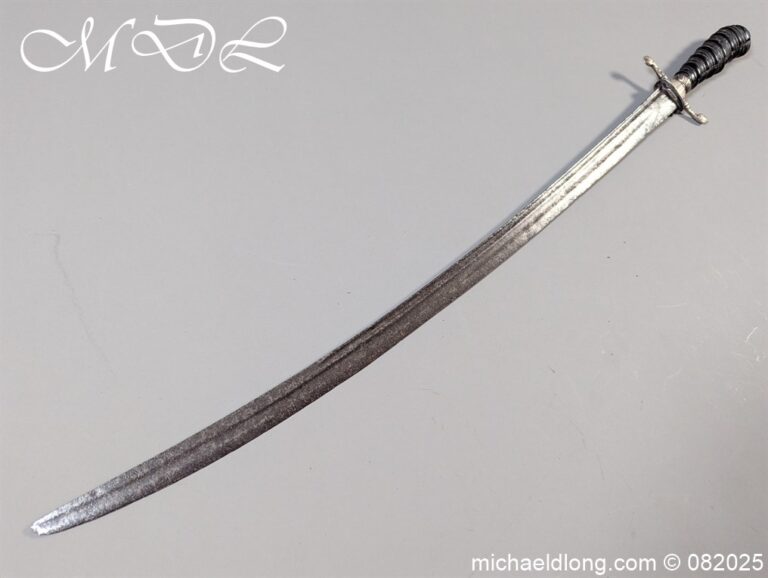 English Hunting Sword Hallmarked 1782 – Michael D Long Ltd | Antique ...