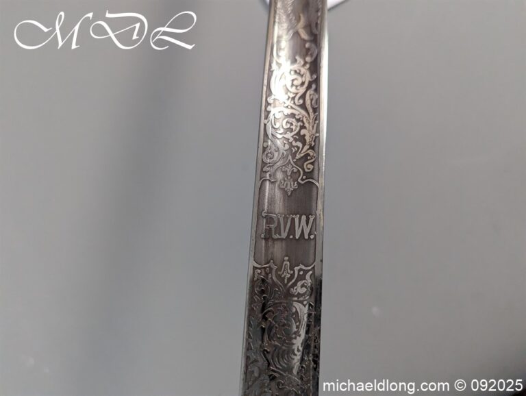 British WW1 RFC Officers Sword R V Walker MC – Michael D Long Ltd ...