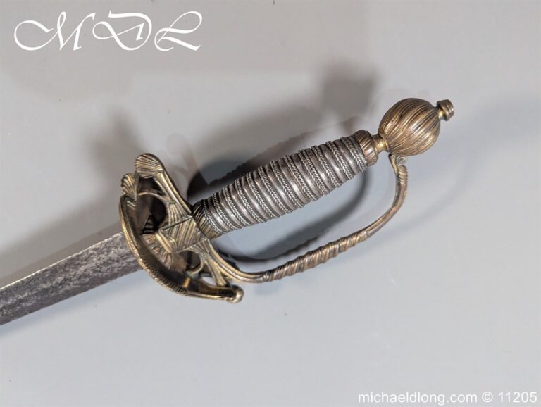 English Small Sword c 1750 – Michael D Long Ltd | Antique Arms & Armour