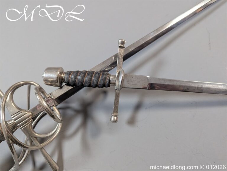 Italian Swept Hilt Rapier and Ensuite Dagger – Michael D Long Ltd ...