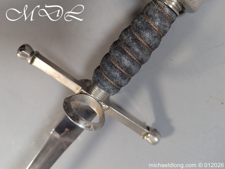 Italian Swept Hilt Rapier and Ensuite Dagger – Michael D Long Ltd ...