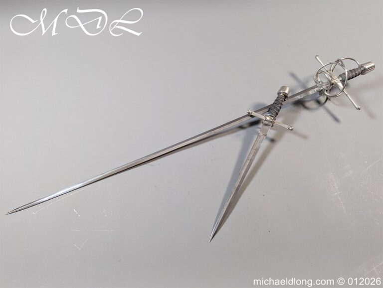 Italian Swept Hilt Rapier and Ensuite Dagger – Michael D Long Ltd ...