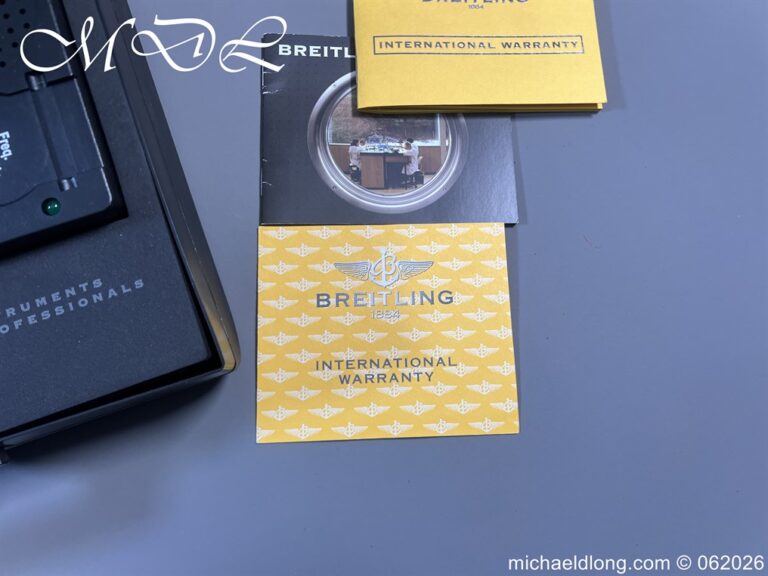 Breitling Emergency E76321 Titanium Case Watch – Michael D Long Ltd ...